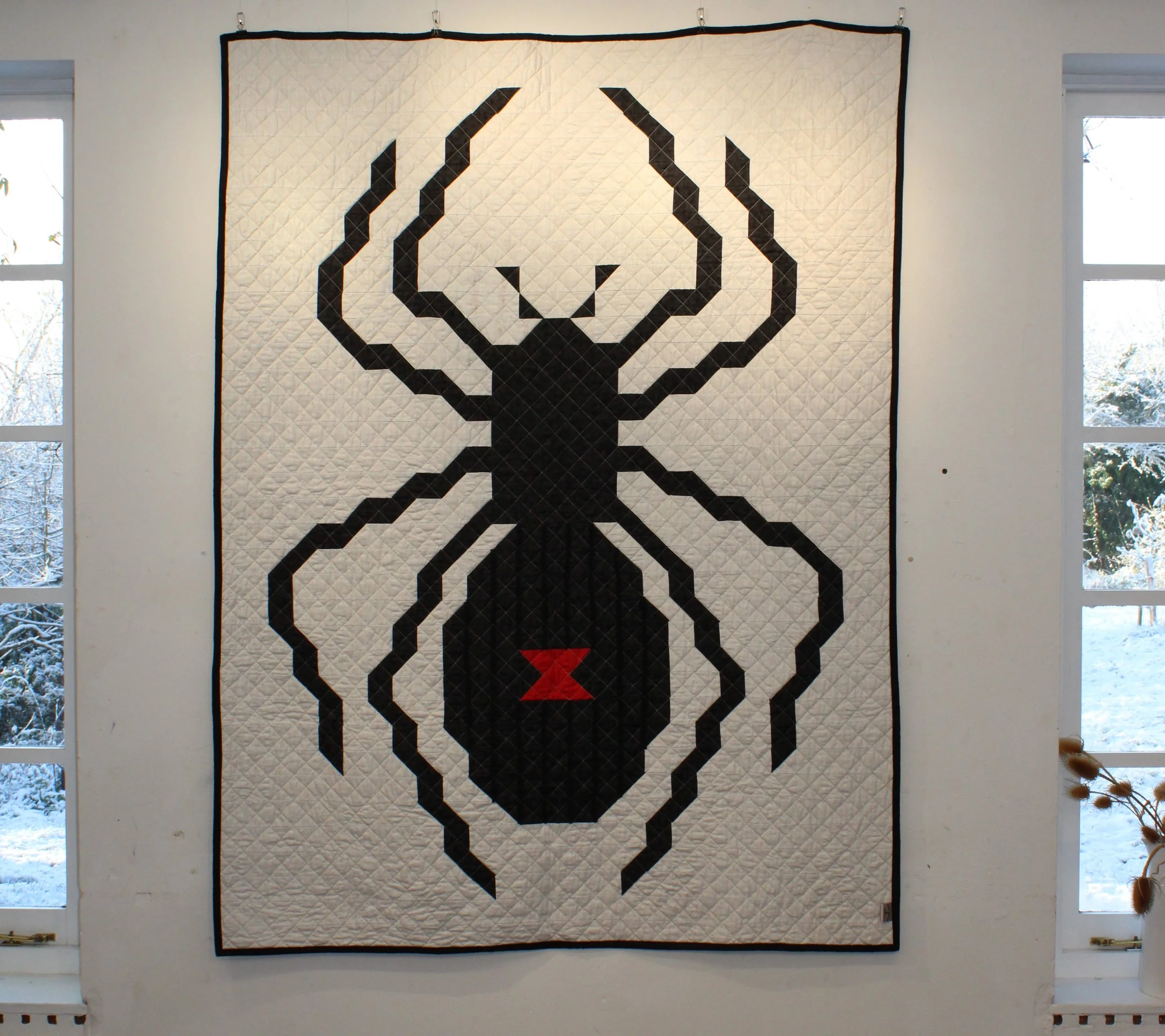 Spider Quilt Pattern - Halloween Quilt Pattern — Rope and Anchor ...