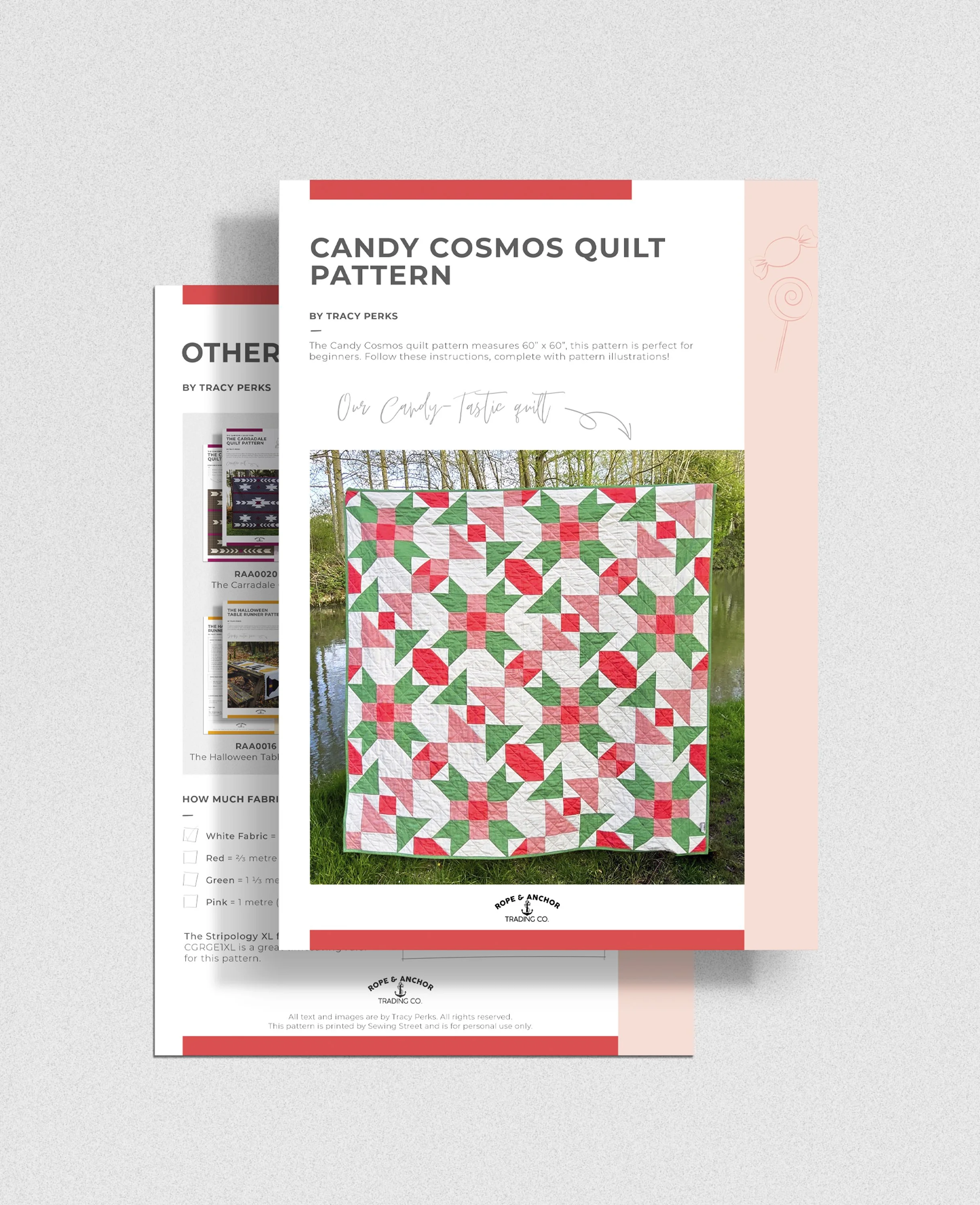 Tracy Perks Quilt Patterns, Kits & B2B Support from UK Canal Studio