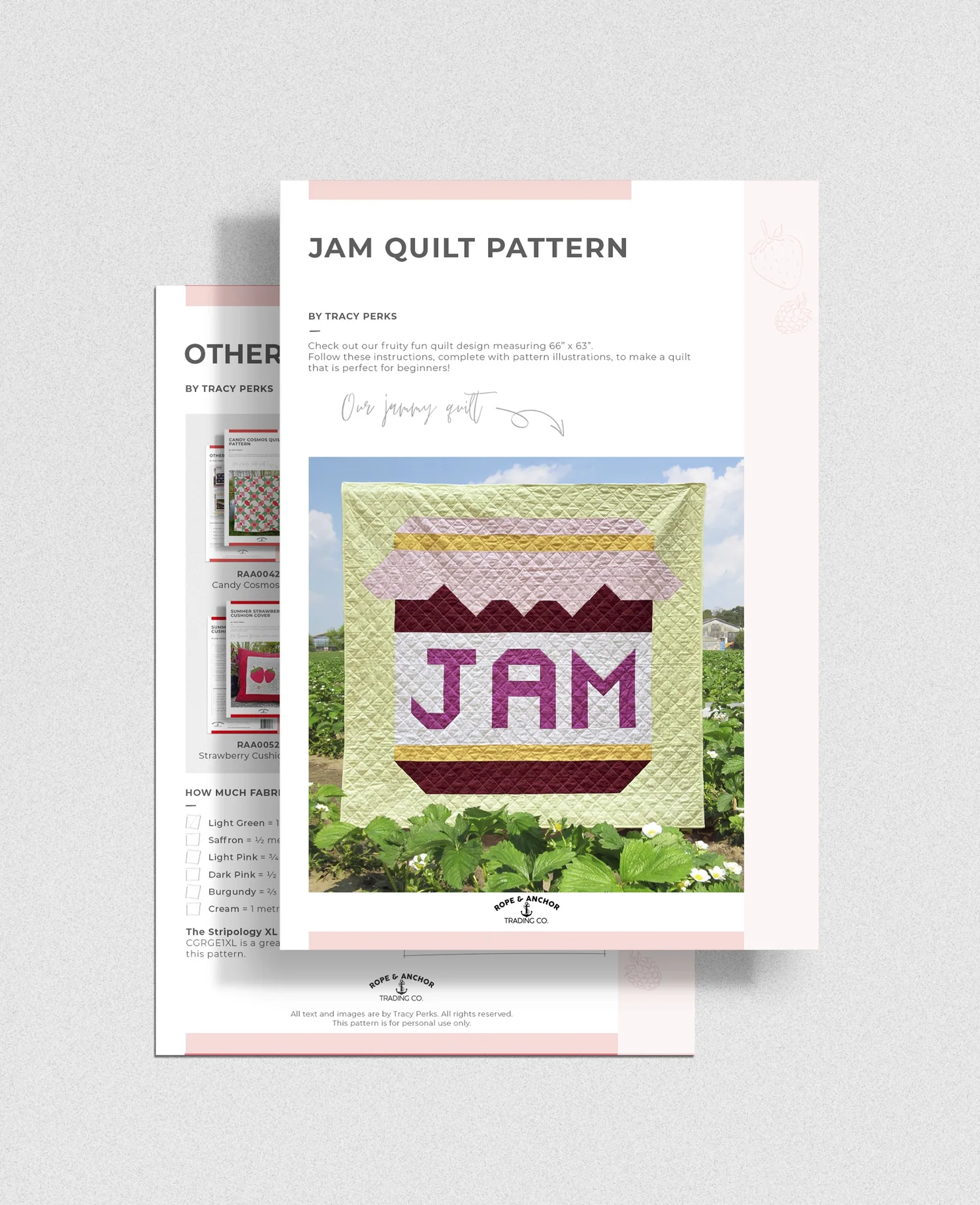 Tracy Perks Quilt Patterns, Kits & B2B Support from UK Canal Studio