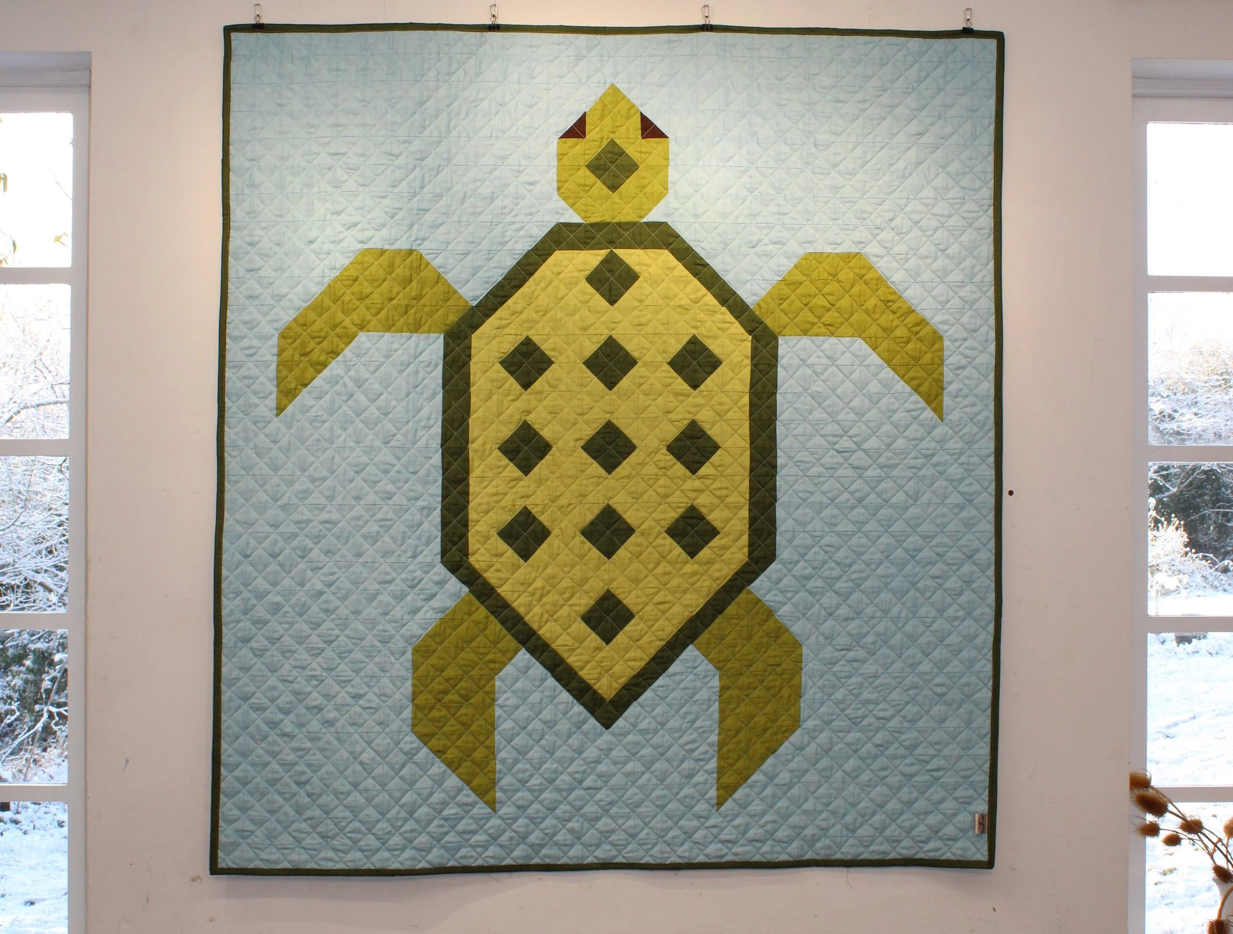 Sea Turtle Quilt - Underwater theme quilt pattern — Rope and Anchor ...