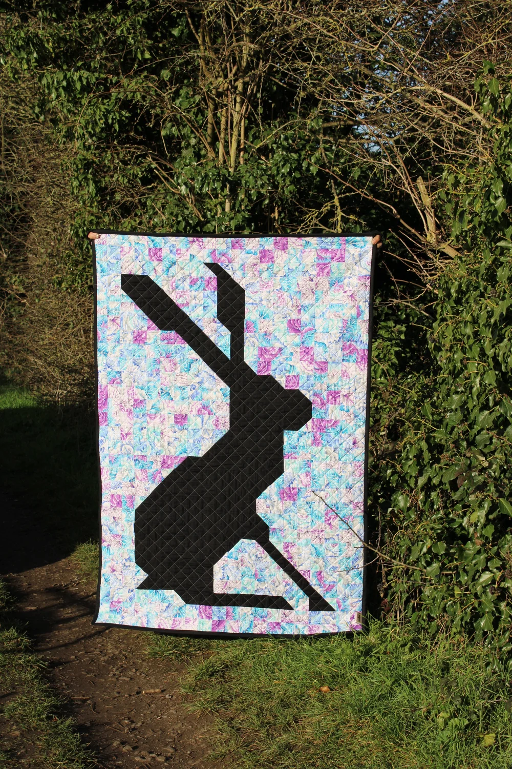 Hare Quilt Pattern - Spring Quilt Pattern — Rope and Anchor Trading Co.
