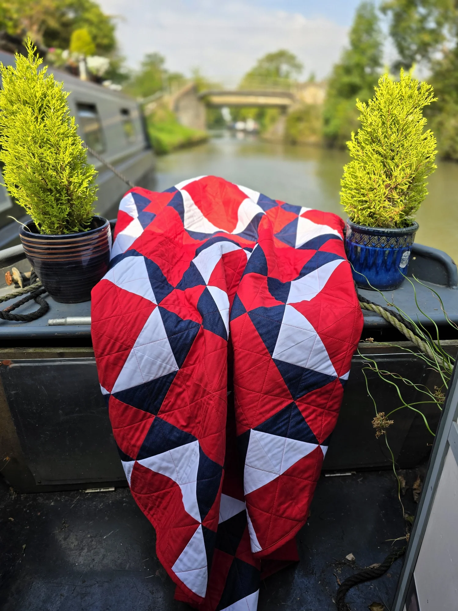 Tiled Street Quilt Pattern - Beginner Quilters Pattern — Rope and ...