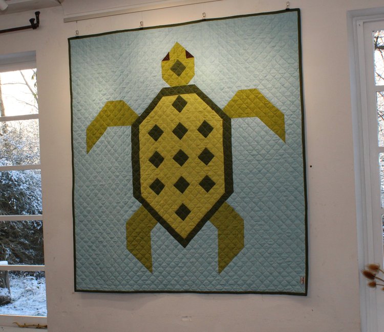 Sea Turtle Quilt - Underwater theme quilt pattern — Rope and Anchor ...