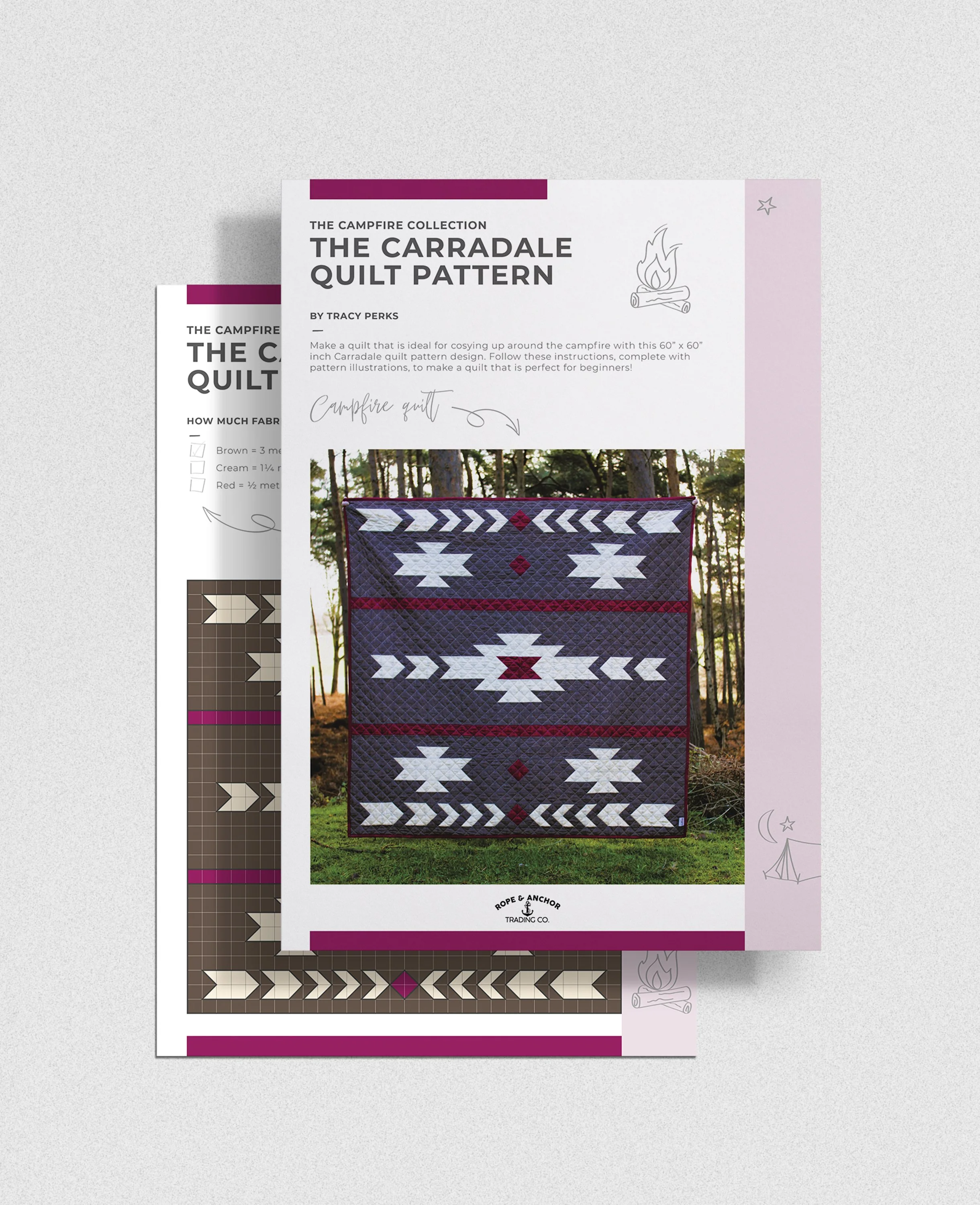Carradale Quilt Pattern — Rope and Anchor Trading Co.
