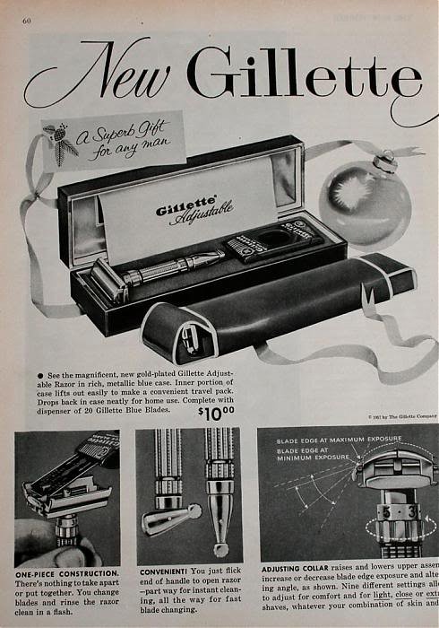 Gillette Toggle Adjustable Razor — Razor Archive