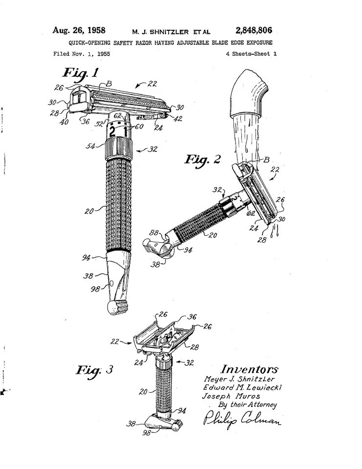 Gillette Toggle Adjustable Razor — Razor Archive