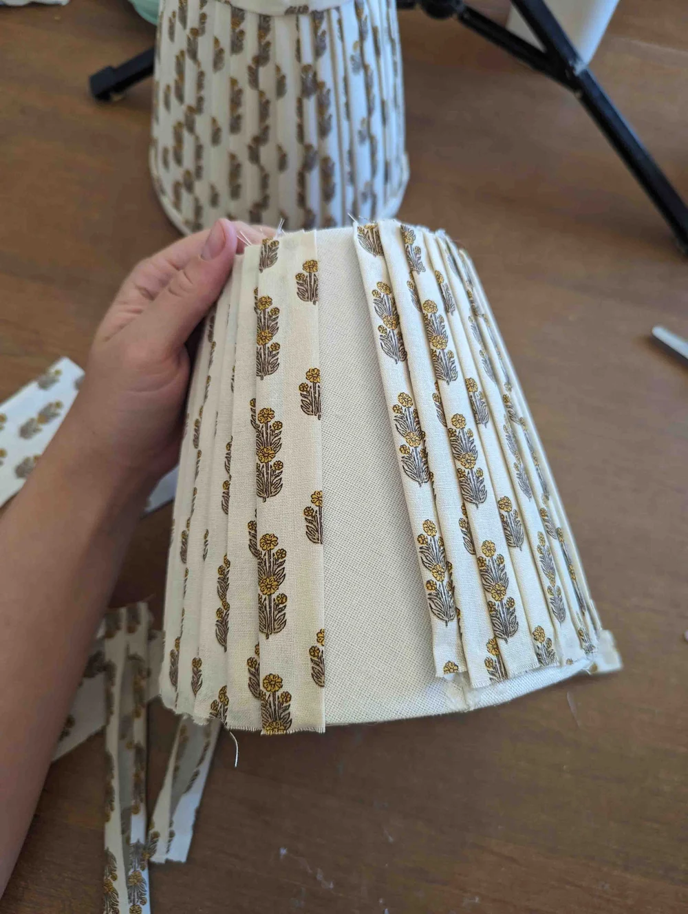 No Sew Lampshade DIY — Em Hales Home