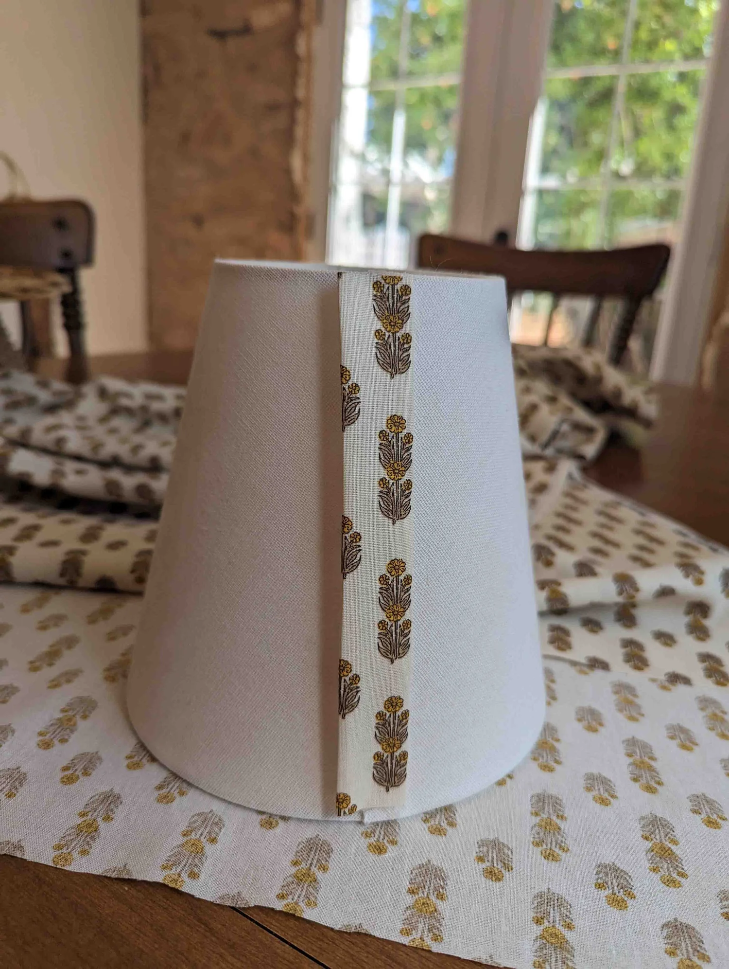 No Sew Lampshade DIY — Em Hales Home