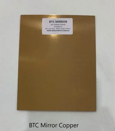 BTC Metal Laminates - Mirror Copper — Bench Top City Pty Ltd