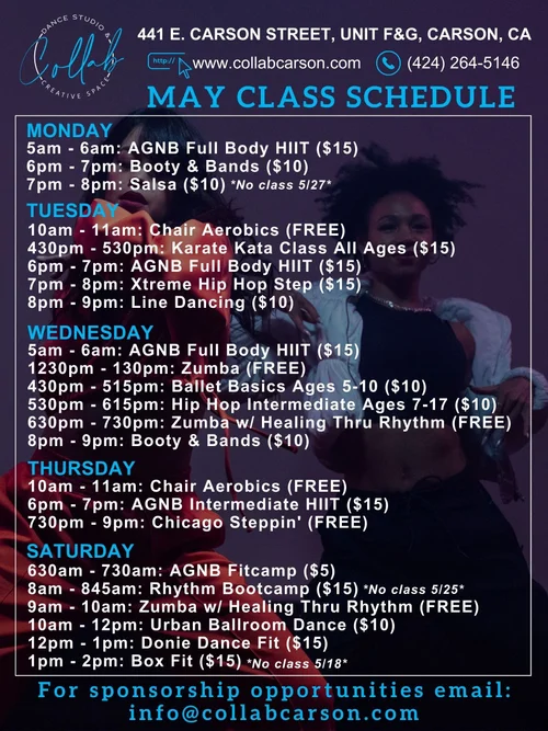 Classes — COLLAB Dance Studio and Creative Space