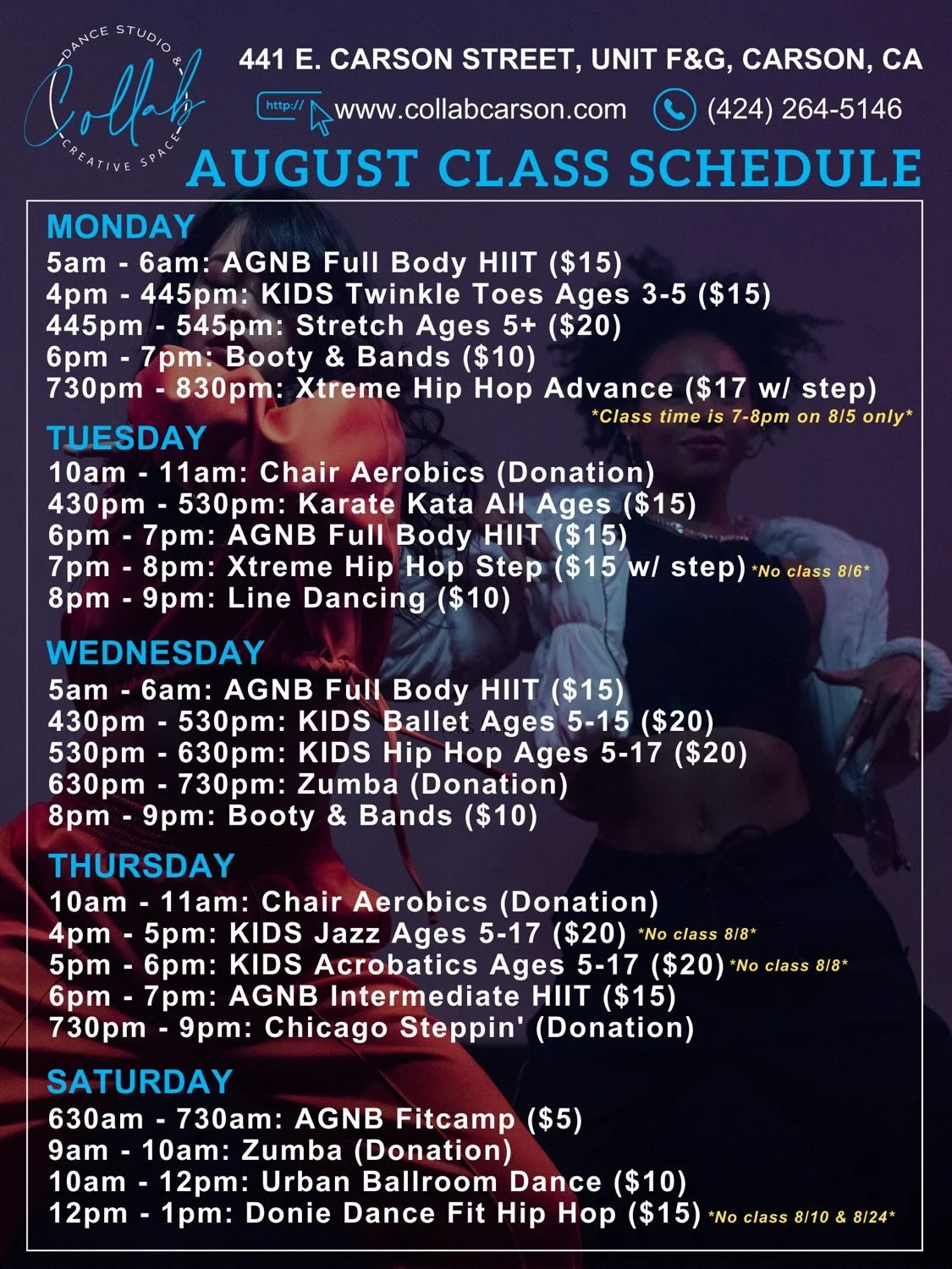 Classes — COLLAB Dance Studio and Creative Space