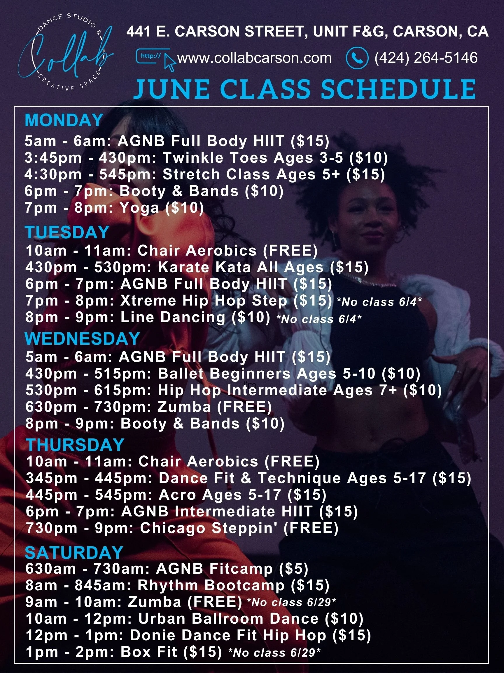 Classes — COLLAB Dance Studio and Creative Space