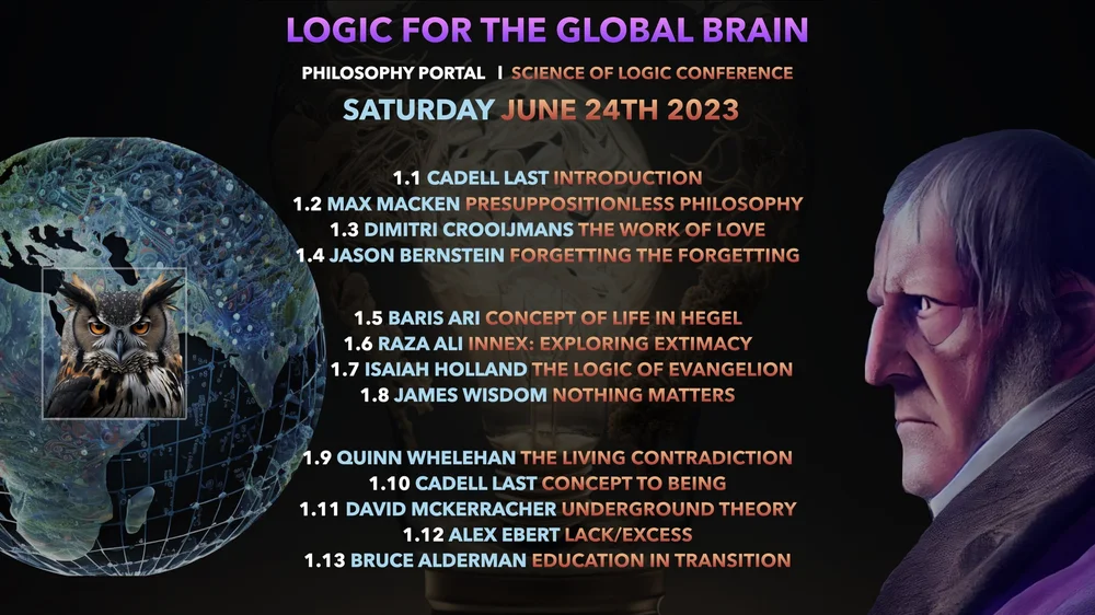 Conference inspired by Hegel's Science of Logic — Philosophy Portal