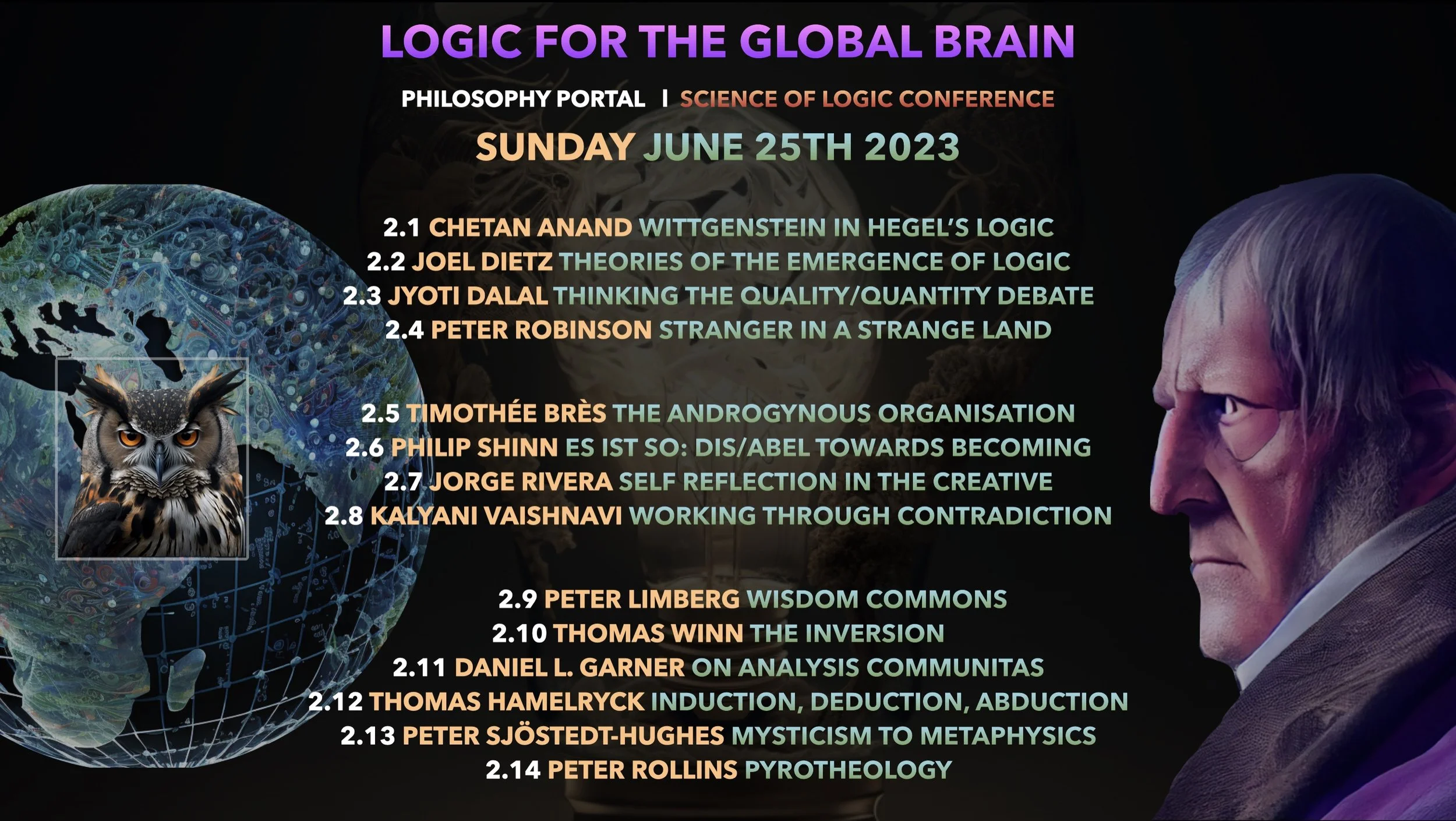 Conference inspired by Hegel's Science of Logic — Philosophy Portal