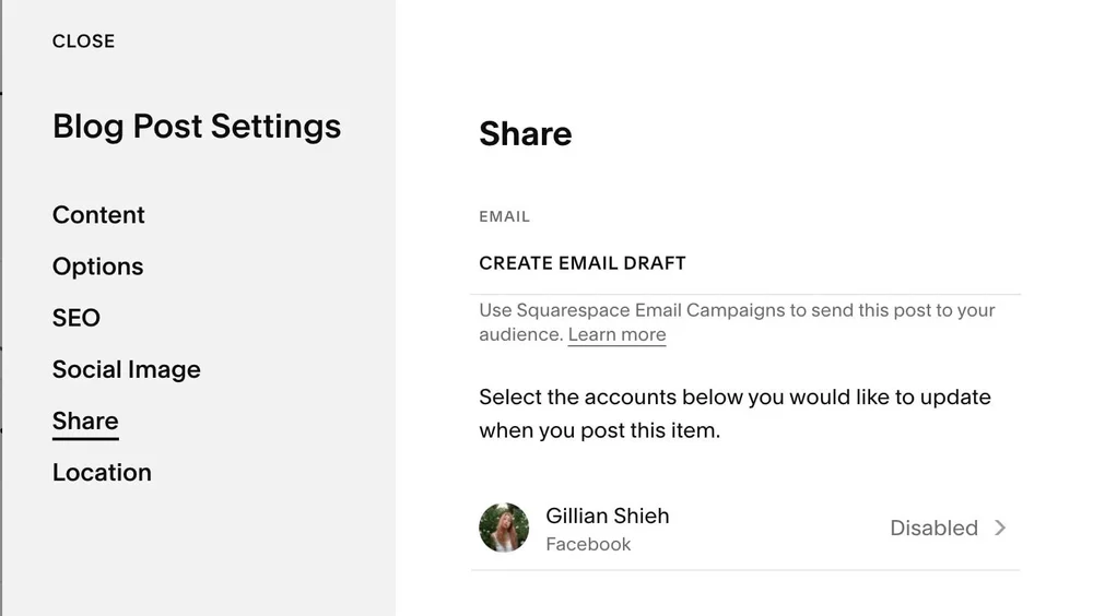 How to automatically post your Squarespace blogs to social media — Big ...