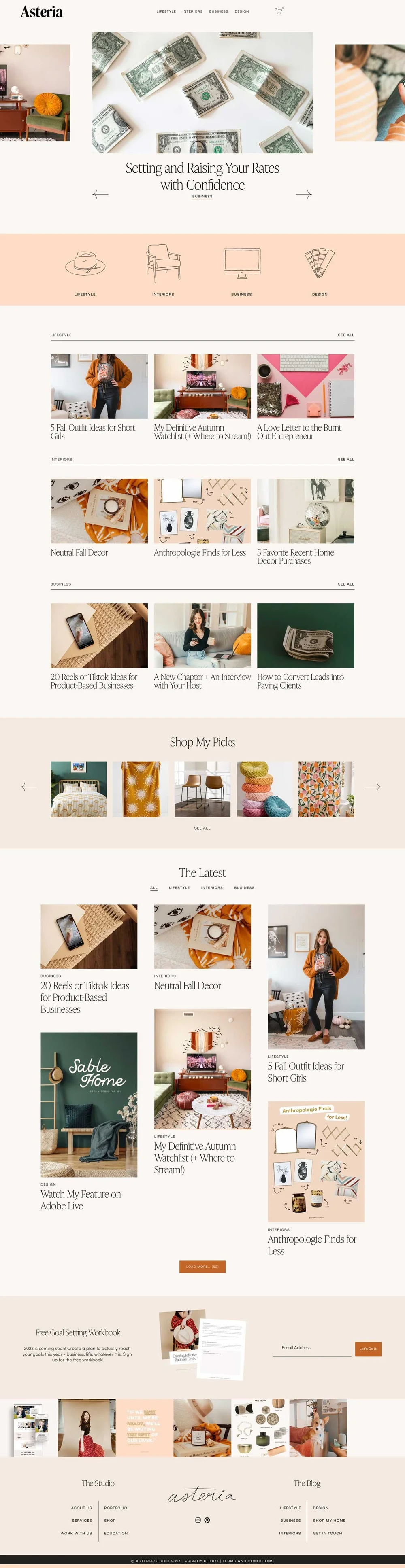How to Customize Your Blog Design in Squarespace 7.0 — Big Cat Creative ...