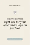 Get the right Squarespace Social Sharing Logo size for Facebook — Big ...