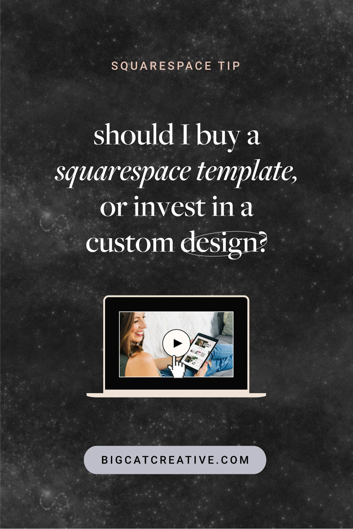 Squarespace Template VS Custom Design — Big Cat Creative - Squarespace ...