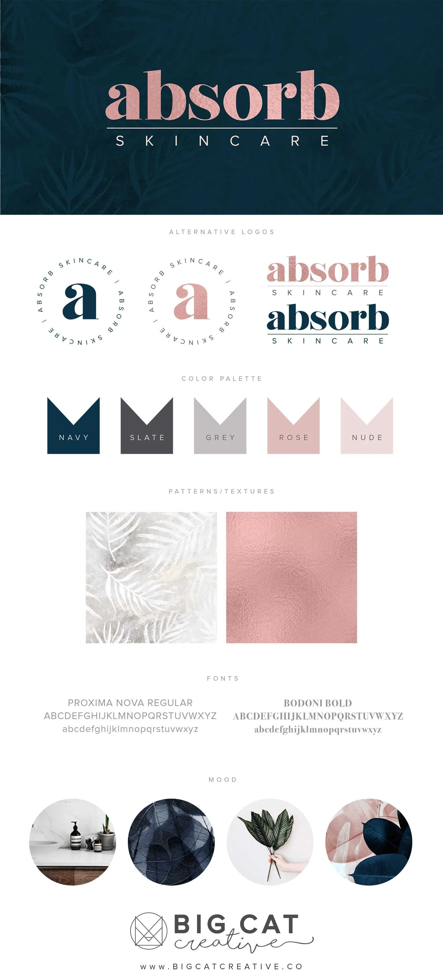 Absorb Skincare: Brand and Squarespace Website Design — Big Cat ...