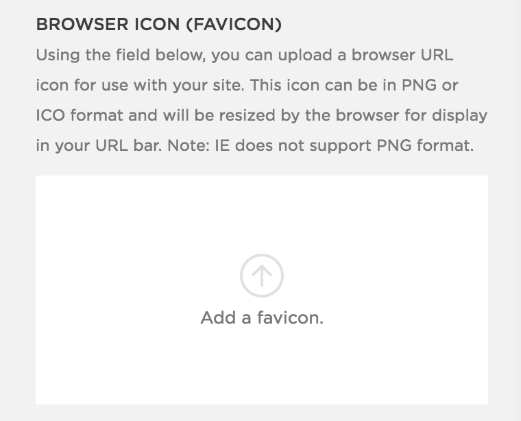 Add a Browser Icon (Favicon) in Squarespace 7.0 & 7.1 — Big Cat ...
