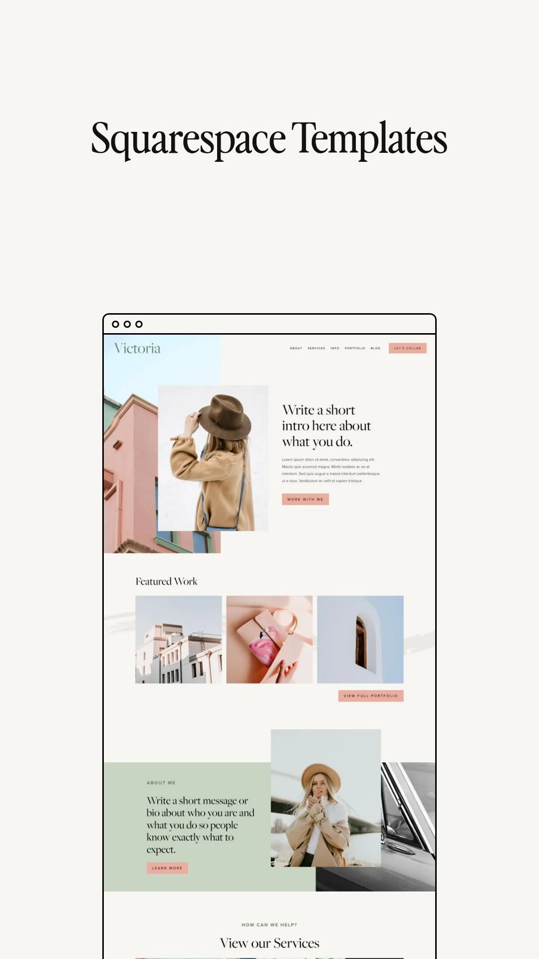 Squarespace Template VS Custom Design — Big Cat Creative - Squarespace ...