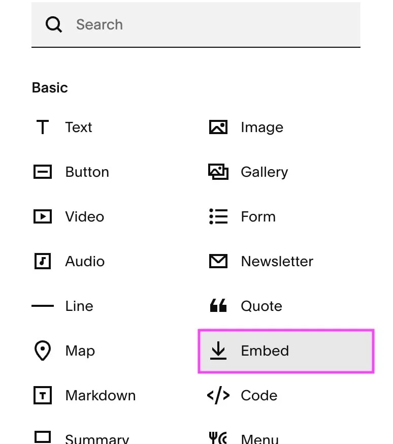 How to embed course videos in Squarespace from YouTube (free!) — Big ...