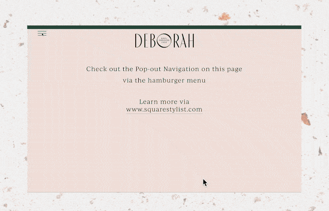 10 Fun Customisations For Your Header Navigation Menu In Squarespace