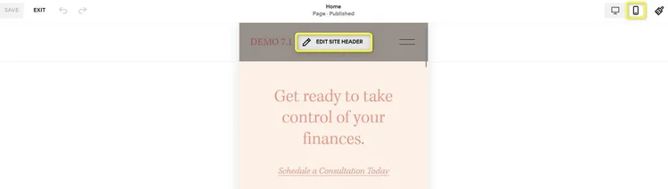 How to Adjust Your Mobile Menu in Squarespace (7.1 and 7.0 Brine) — Big Cat Creative ...