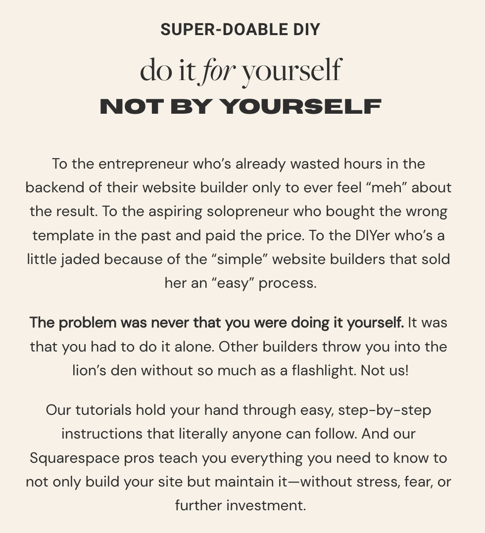 How to Center-Align Text in Mobile ONLY in Squarespace — Big Cat ...