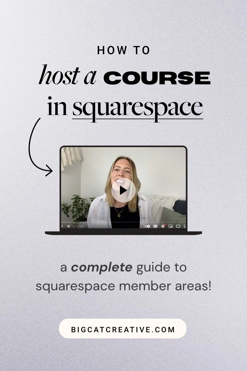 How to host a course on Squarespace - Your complete guide to ...