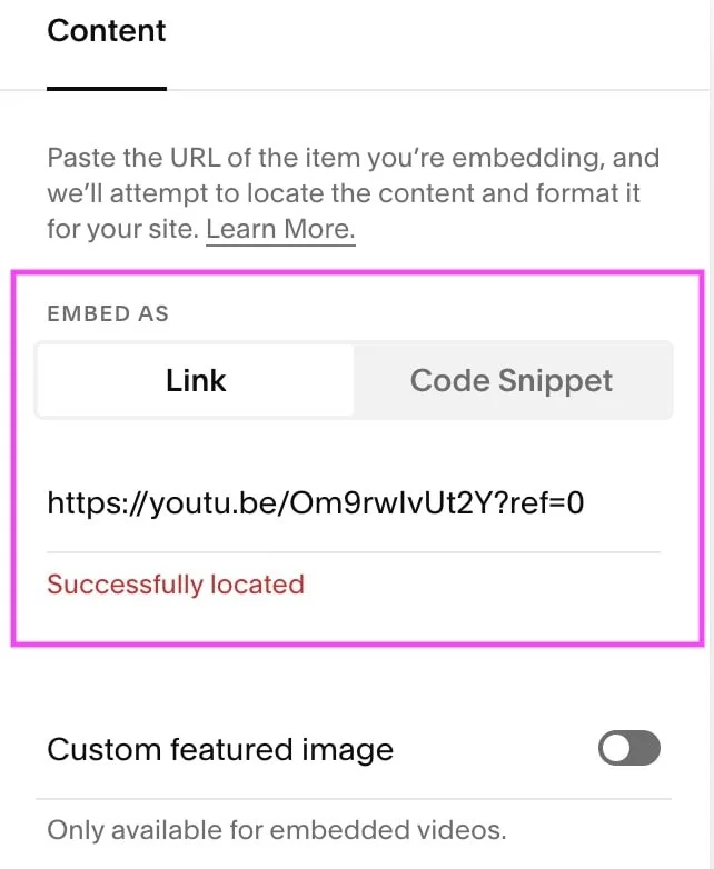 How to embed course videos in Squarespace from YouTube (free!) — Big Cat Creative - Squarespace ...