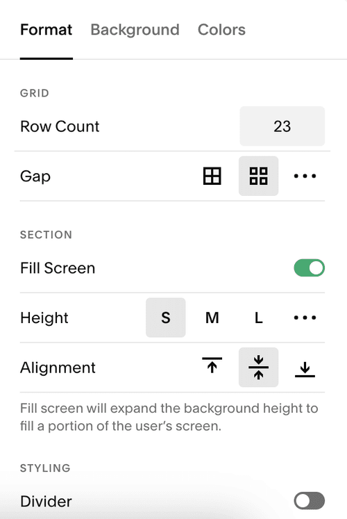 How to create Overlapping Sections in Squarespace Fluid Engine — Big Cat Creative - Squarespace ...