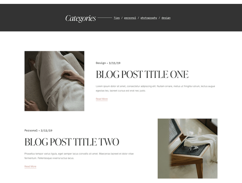 How to Link to Your Blog Categories on Your Squarespace Website — Big ...