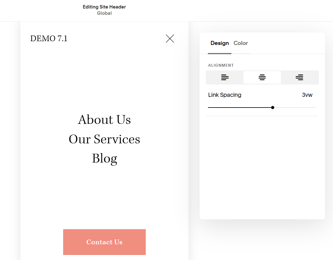 How to Adjust Your Mobile Menu in Squarespace (7.1 and 7.0 Brine) — Big ...