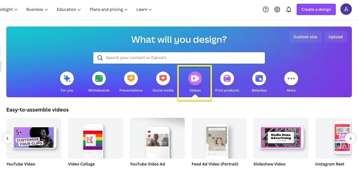 How to create an animated intro for your Youtube videos in Canva (easy!) — Big Cat Creative ...