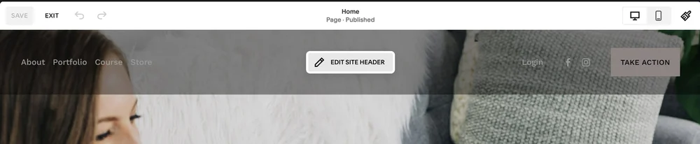 How to Customize your Header Navigation in Squarespace 7.1 Fluid Engine (2024 update) — Big Cat ...