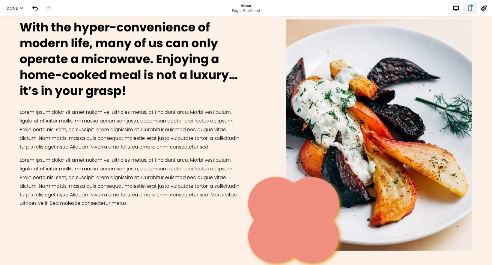 How To Use Squarespaces New Shape Block Fluid Engine Update — Big