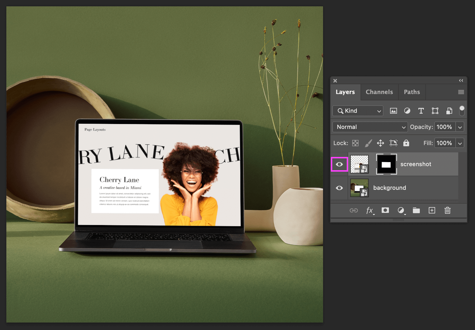 How to create a scrolling computer mockup in Photoshop — Big Cat ...