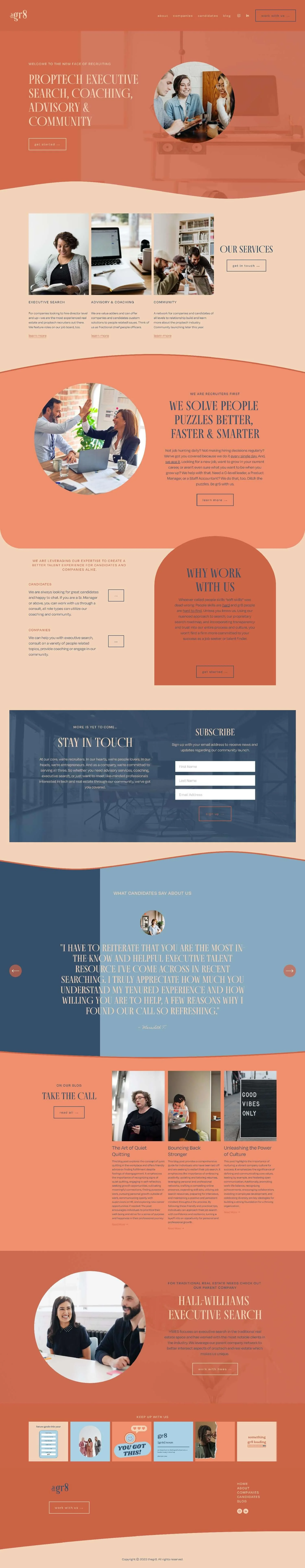 Squarespace Template Customer Showcase: The Gr8 with Maya Sachdeva ...