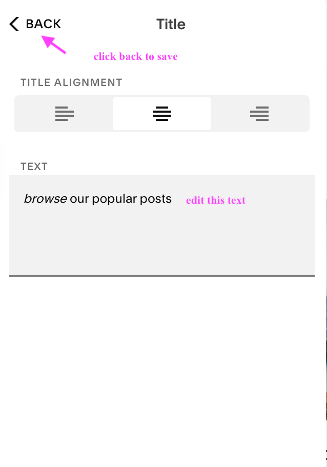 How to create a ‘featured post’ slider in Squarespace 7.1 & 7.0 — Big Cat Creative - Squarespace ...