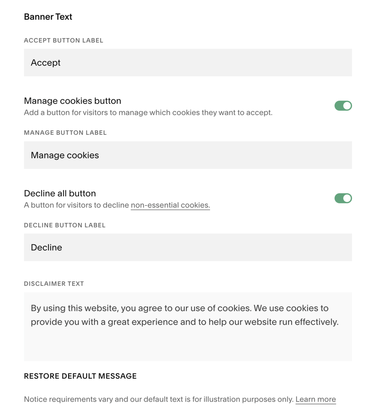 Why you Need a Cookie Banner on your Squarespace Website and How to Customize it (2024) — Big ...