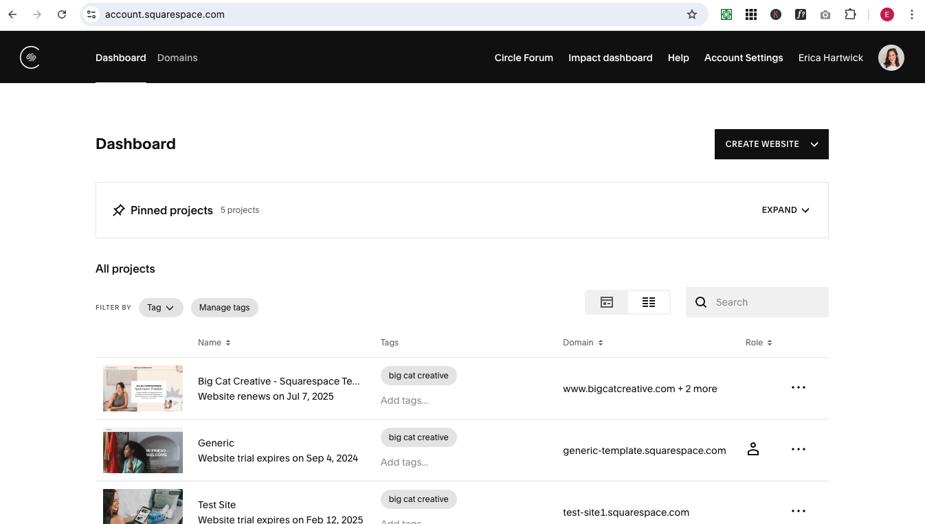 A Beginner's Guide to Squarespace - Step by Step Tutorial 2024 — Big ...