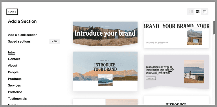 How to create Overlapping Sections in Squarespace Fluid Engine — Big Cat Creative - Squarespace ...