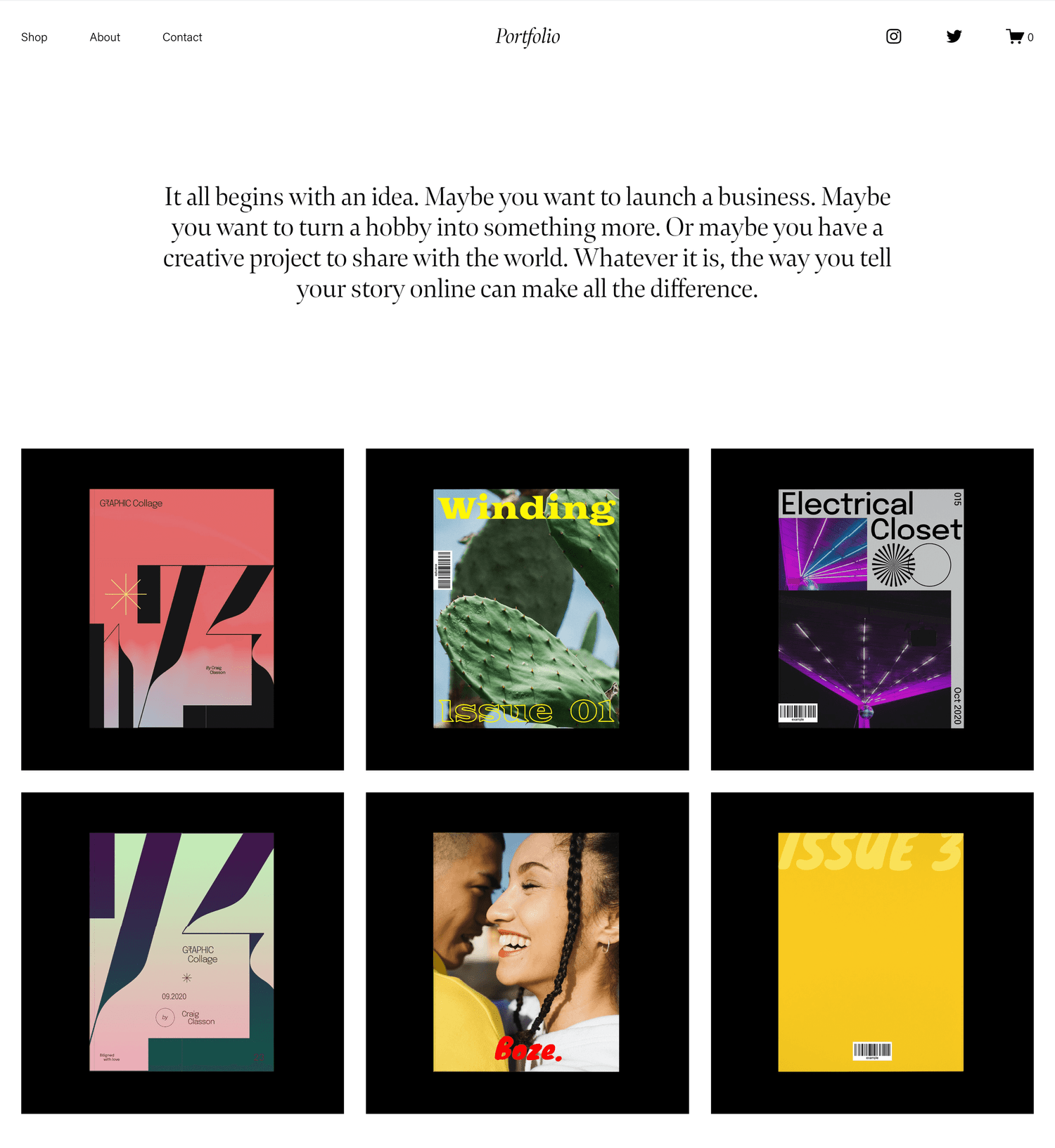 The Best Portfolio Squarespace Templates to Showcase Your Work — Big ...