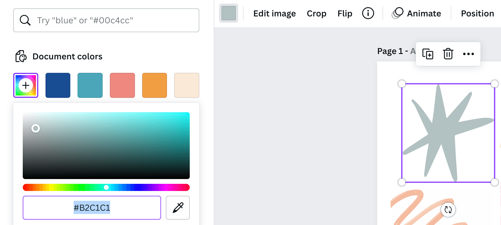 How to change the colour of your images and graphics in Canva for FREE ...
