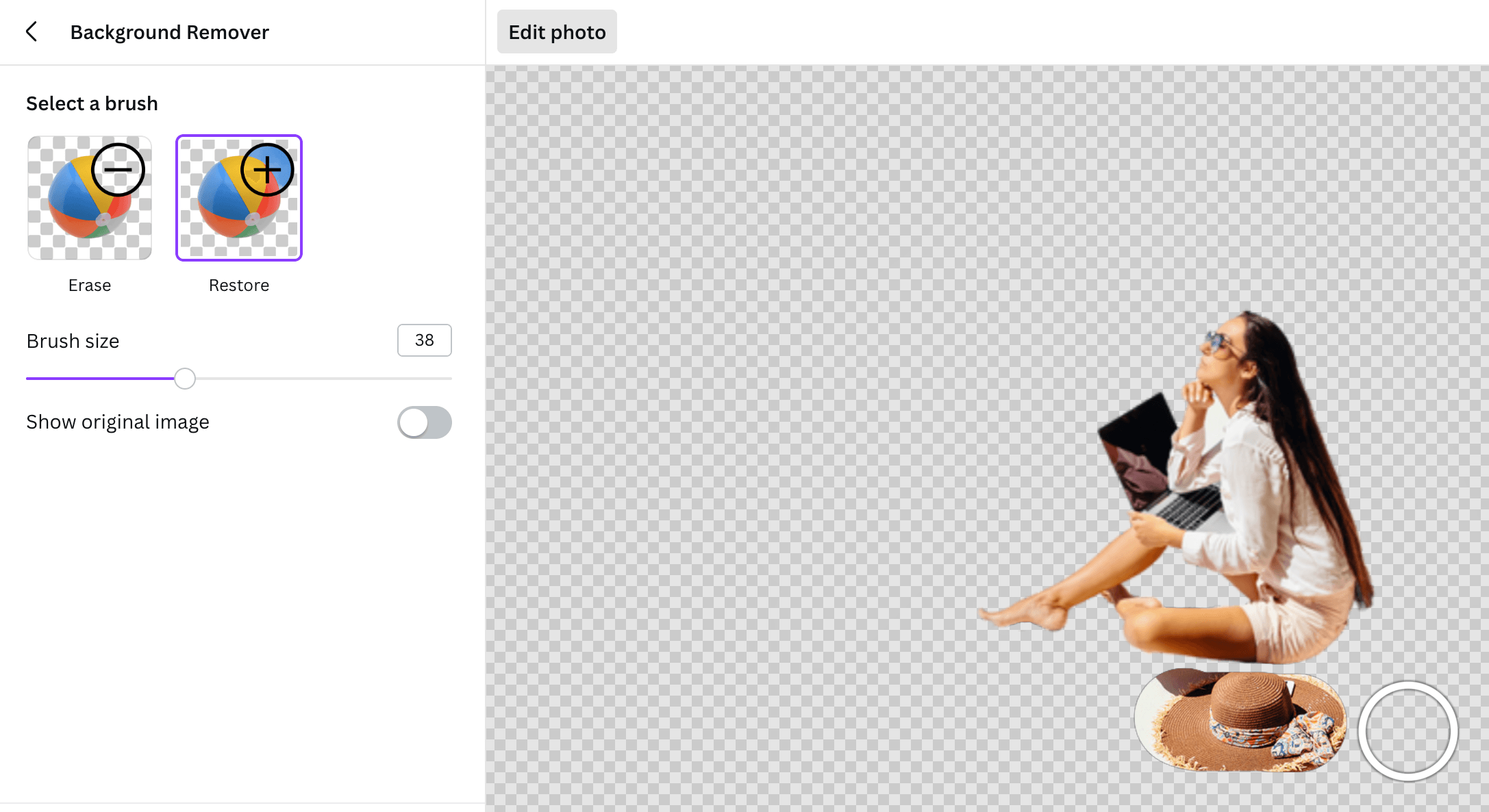 How to Remove the Background from your Images in Canva — Big Cat ...