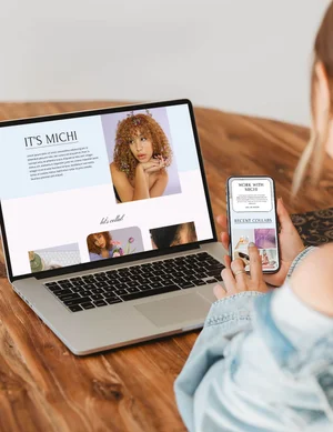 Michi Squarespace 7.1 Template — Big Cat Creative - Squarespace ...