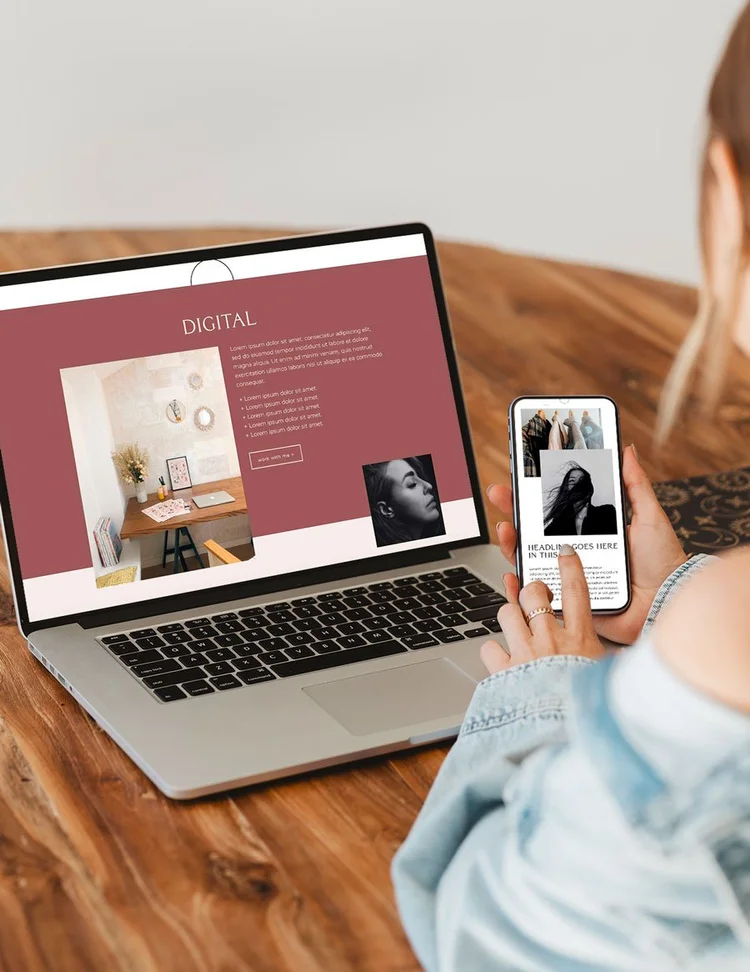Gigi Rose Squarespace 7.1 Template — Big Cat Creative - Squarespace ...