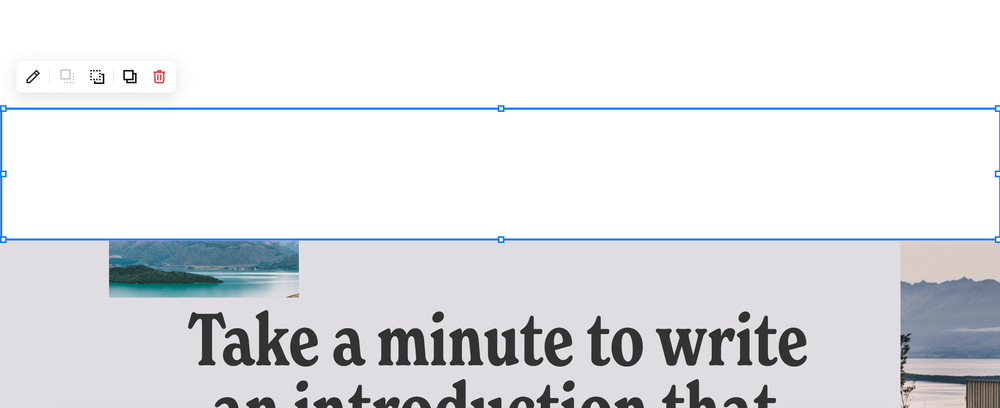 How to create Overlapping Sections in Squarespace Fluid Engine — Big Cat Creative - Squarespace ...