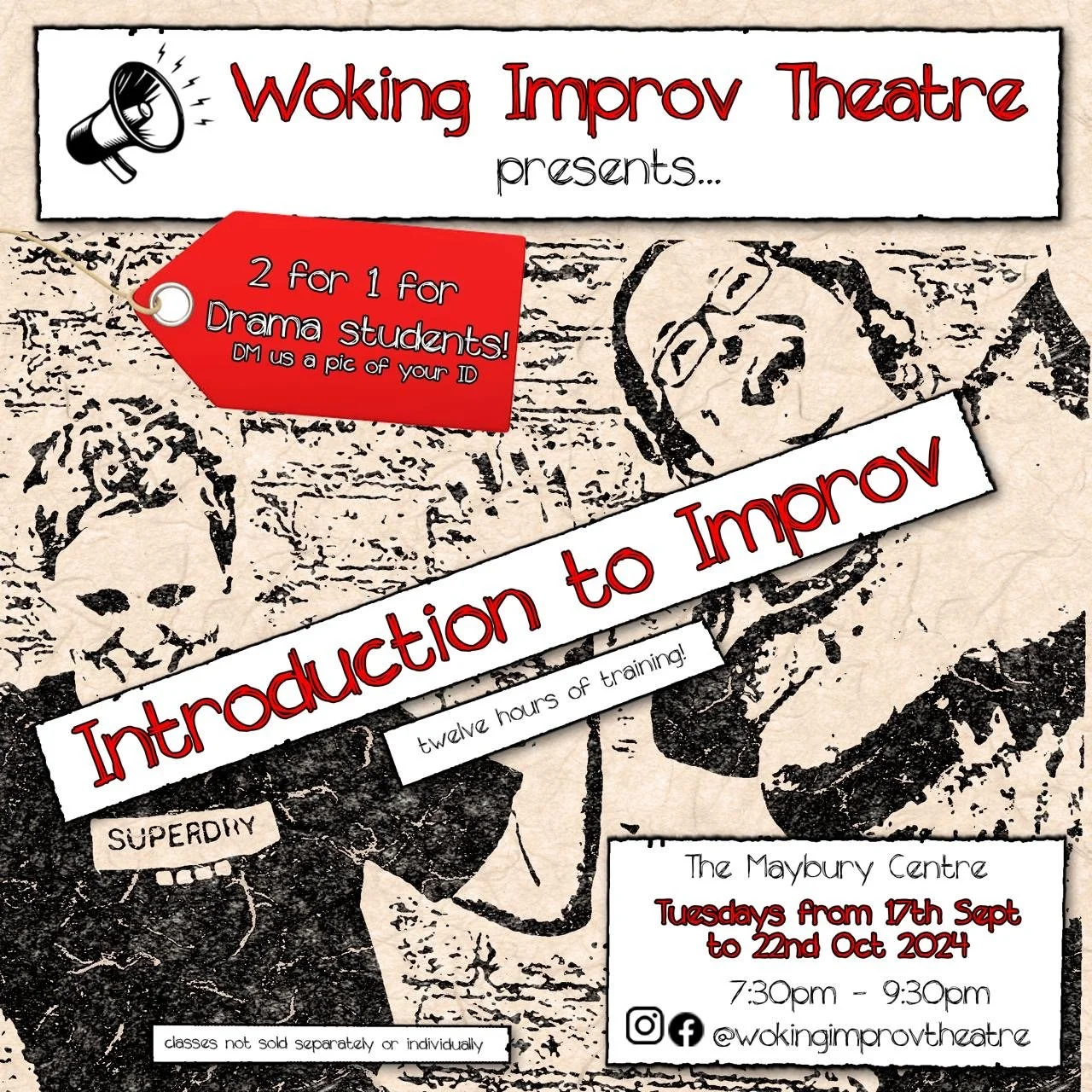 Upcoming Events & Shows — Woking Improv Theatre